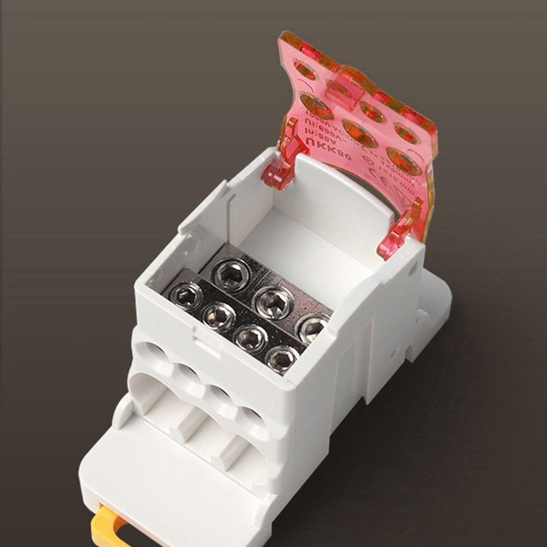 OZ-TWTU-80A 500A силовая распределительная коробка распределительный клеммный блок разъем DIN ...