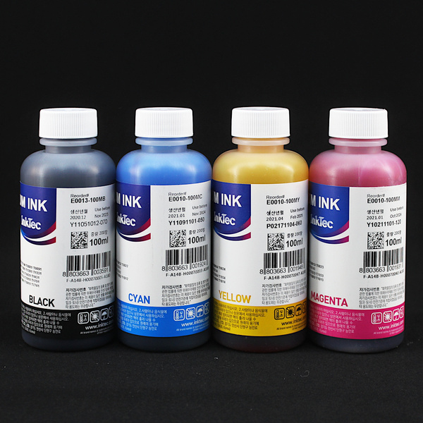 Расходник для печати InkTec E0013-E0010-100M k045279, Набор CMYK, для струйного принтера ...