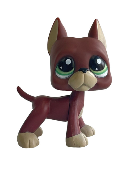 Littlest Pet Shop игрушка LPS #1519 Great Dane, У желтого немецкого ...