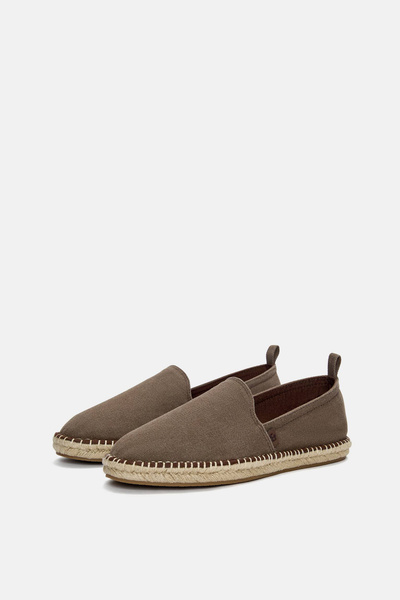 Эспадрильи Мужской Pull&Bear, размер 40 Каучук, Полиэстер Испания Без застёжки На любой сезон ...