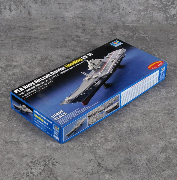 Trumpeter TR 07313 1/1000 Китайский авианосец Ляонин CV - 16 сборная ...