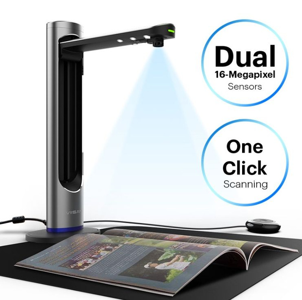 Viisan Сканер Официальный оригинал K36 AI Умный сканер,3600 Вт пикселей, 6 светодиодов ...
