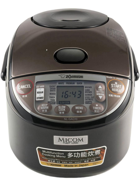 Zojirushi Рисоварка кашеварка и пароварка умная премиум-класс NL-GAQ10 BA 3л производство Япония ...