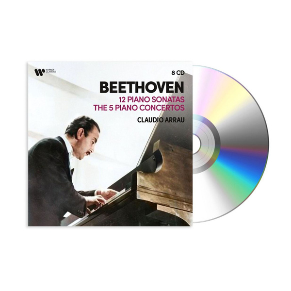 Музыка CD Claudio Arrau - Beethoven: 12 Sonatas & 5 Piano Concertos 8 x CD, купить на OZON по ...