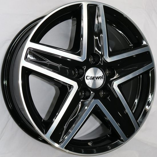 Колесный диск Carwel 16x6.5" PCD5x120 ET50 D65.1 Литой 113242 купить c ...