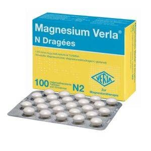 Magnesium Verla N2 Dragees Верла цитрат магния, 100 драже купить на ...