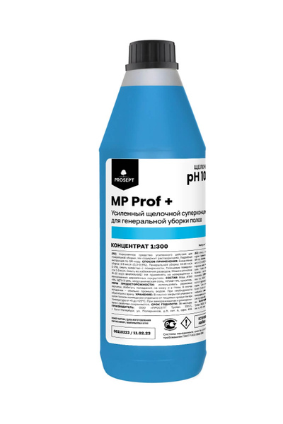 Характеристики Средство моющее для полов всех типов Prosept MP Prof +(1л) подробное описание ...