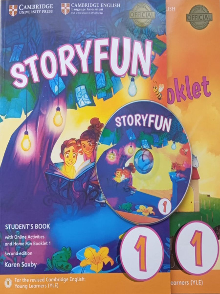 Storyfun 1 Полный комплект: Student's Book + Home Fun Booklet + диск ...