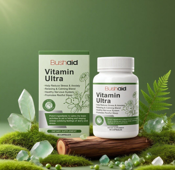 Bushaid Vitamin Ultra Комплекс с Витамином C для Снижения Стресса и ...