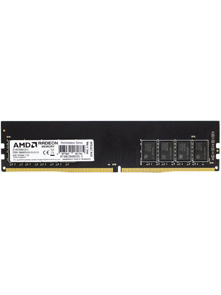 Модуль оперативной памяти AMD 8 ГБ DDR4 PC21300 2666 MHz CL 16 ...