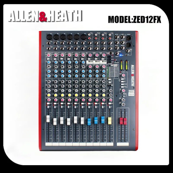 Allen & Heath ZED12FX Профессиональный микшер для сценических ...