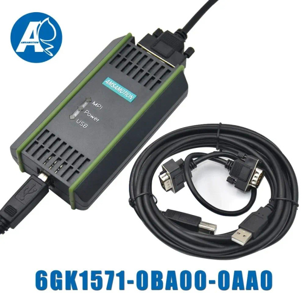 USB-MPI PPI для Siemens S7-200/300/400 Кабель для программирования ПЛК ...