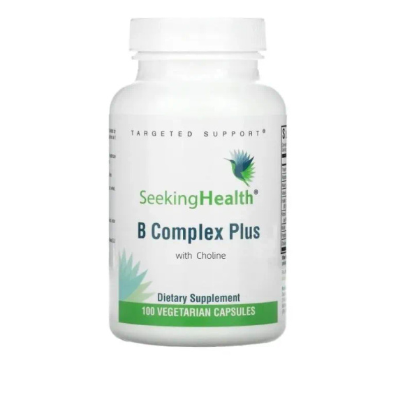 Seeking Health, B Complex Plus, Комплекс витаминов группы B, 100 капсул ...