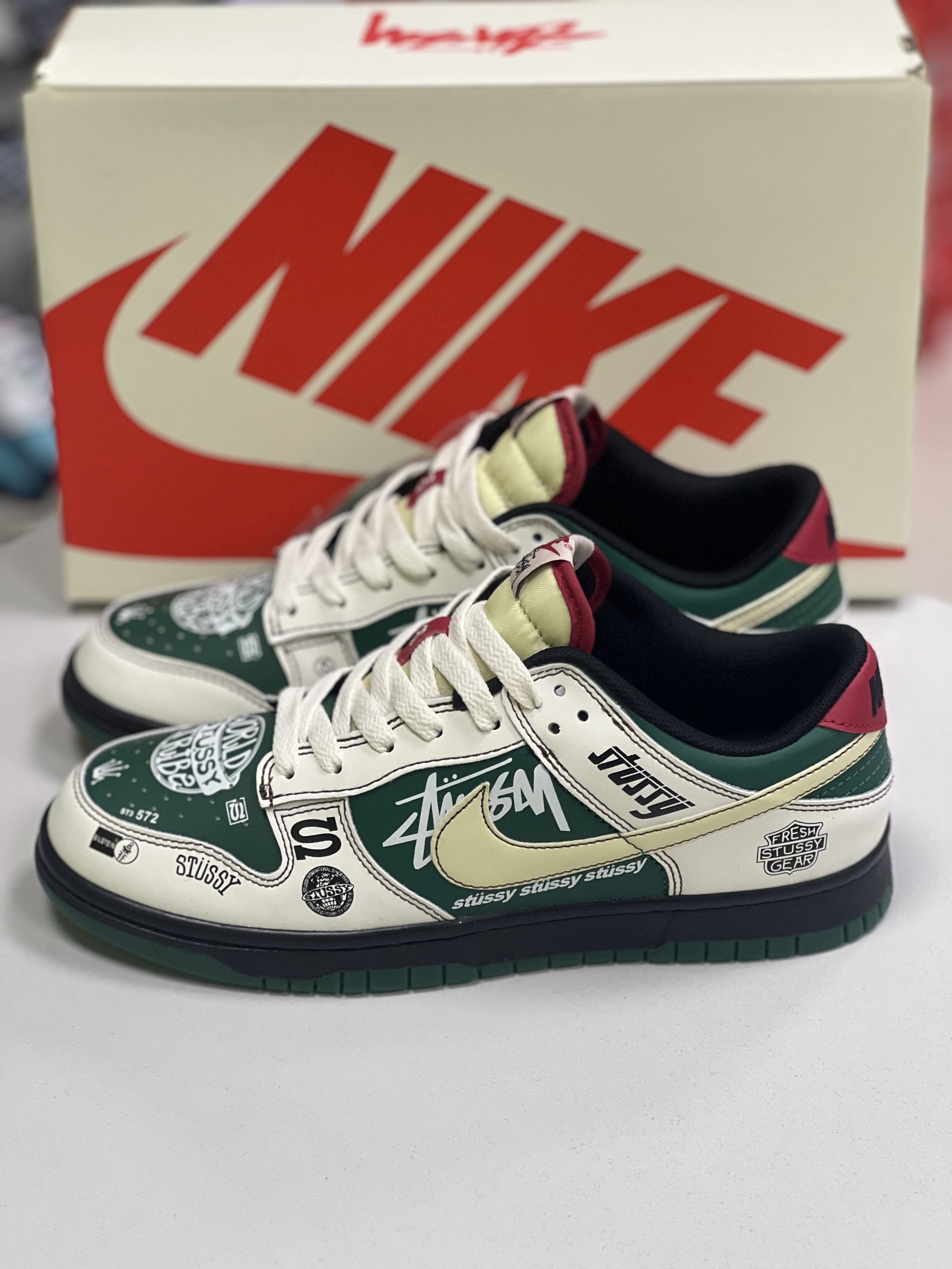 Nike Stussy Кроссовки – купить в интернет-магазине OZON по низкой цене
