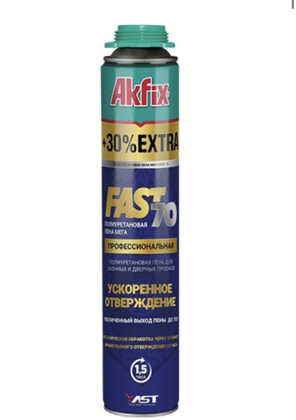 Профессиональная монтажная пена Akfix FA009_бежевый купить по выгодной ...