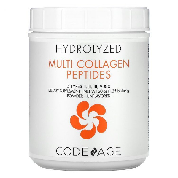 Code Age, пептиды коллагена, Multi Collagen Peptides, без ...