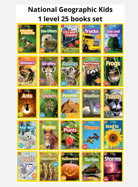 National Geographic Kids Readers: Level 1 / Ридеры на английском Нэшнл ...