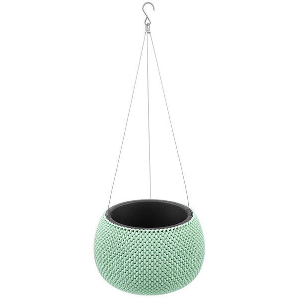Кашпо подвесное ElfPlast Lace 2.3 л, фисташковый - купить с доставкой по выгодным ценам в ...