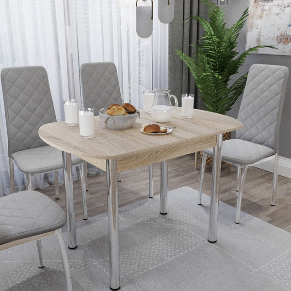 Стол обеденный FORTmeb Раздвижной Европейский, 109х68х75 см - купить по ...