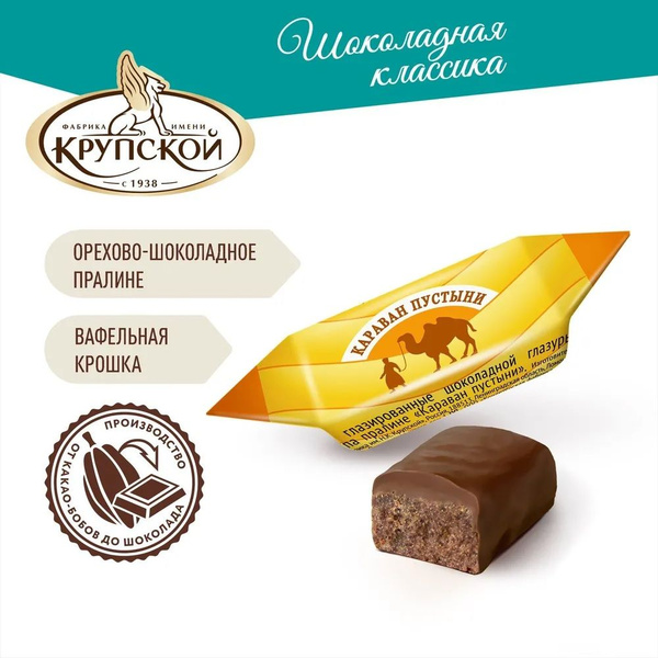 Конфеты Караван пустыни 1кг Крупской - купить с доставкой по выгодным ...