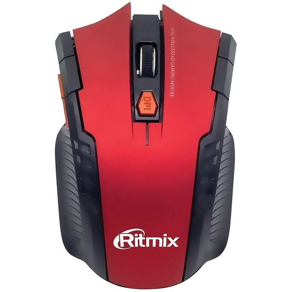 Мышь беспроводная Ritmix беспроводная Ritmix RMW-115 красная (80001668), красный - купить по ...