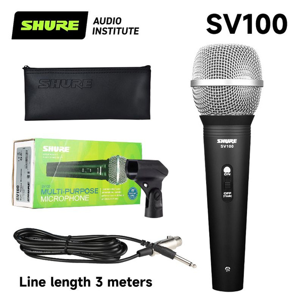 Микрофон для живого вокала Shure SV100 - купить по выгодной цене в ...