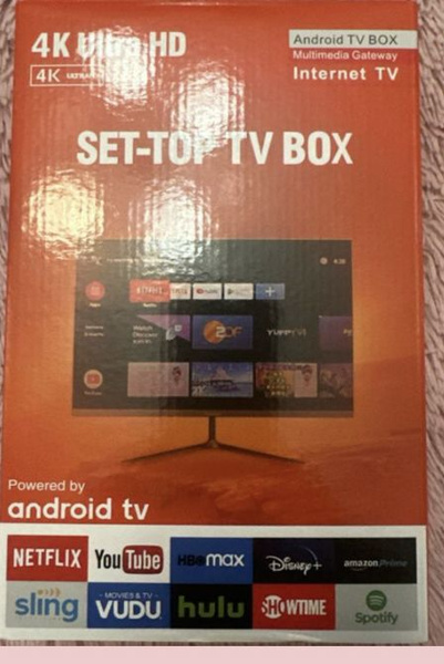 Медиаплеер приставка тв set-top tv box, USB Type-A, HDMI, USB, черный ...