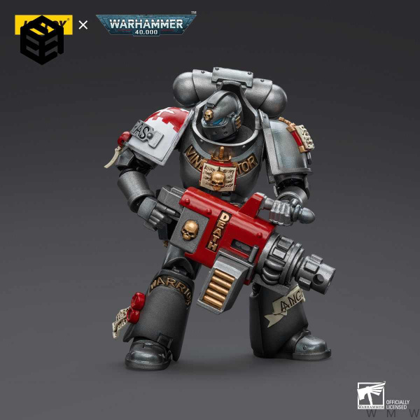 Подвижная фигурка JOYTOY Warhammer 40K Grey Knights Strike Squad Grey ...
