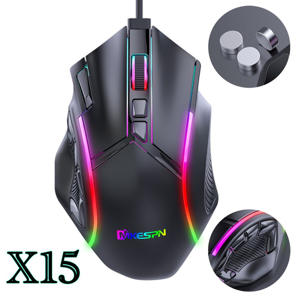Игровая мышь проводная Komodo X15-mouse, черный - купить по выгодной ...