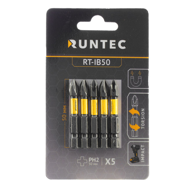 Бита RUNTEC RT-IB150, 1/4", 50 мм - купить по низким ценам в интернет ...