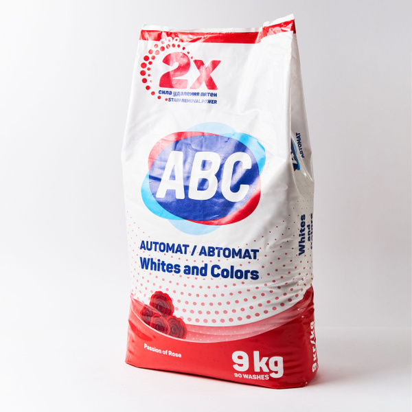 ABC Стиральный порошок 9000 г 90 стирок Для белых тканей, Для деликатных тканей - купить с ...