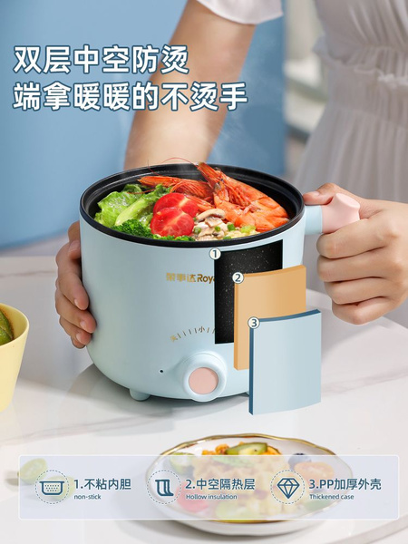 Пароварка электрическая Mini electric cooker, Регулировка температуры ...
