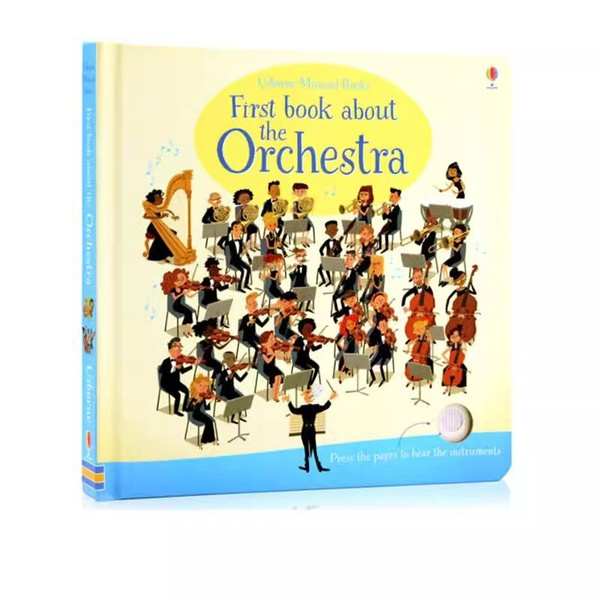 Usborne Orchestra Music Book Children's Instrument Cognitive Art ...