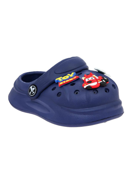 Сабо Мальчики KENKA синий EVA 3, размер 22 Закрытый нос, Толстая подошва Без каблука Россия ...