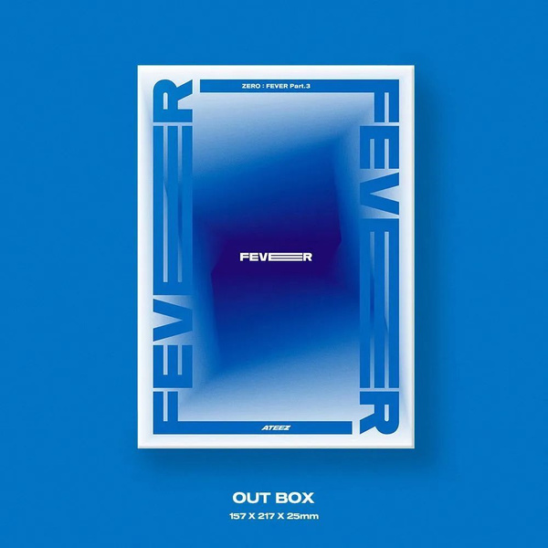 CD ATEEZ ZERO FEVER Part.3 A Version официальный альбом,CD (Z ver ...