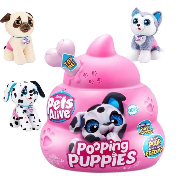 ZURU Pet Plush Poop Dog, плюшевые игрушки для детей, Tide Play Blind ...