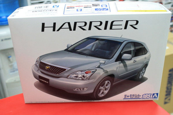 Сборная модель Aoshima 1:24 05707 Toyota Harrier 350G Premium L Package ...