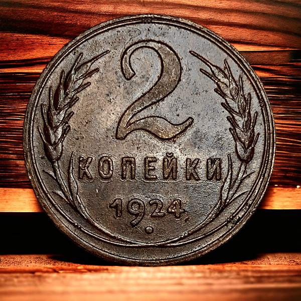 Монета СССР 2 копейки 1924 года - купить в интернет-магазине OZON с быстрой доставкой (1506289909)