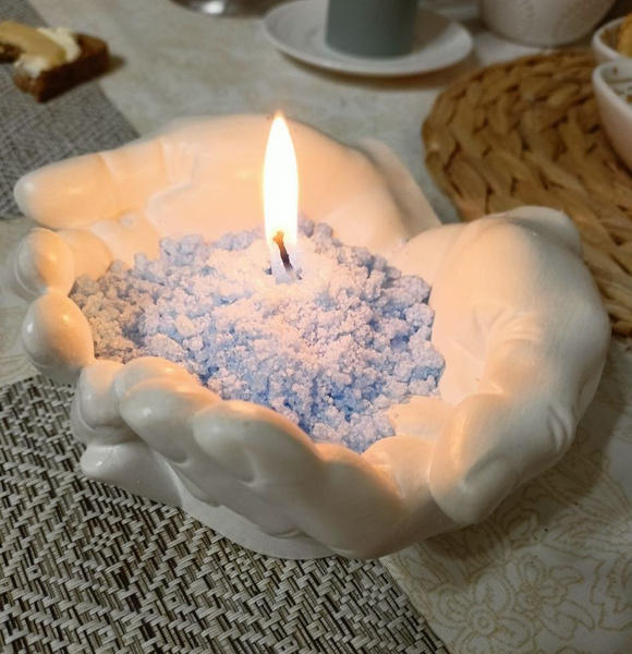 свеча насыпная порошковая в кашпо - купить по низкой цене в интернет ...