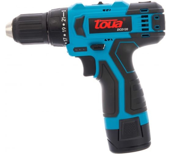 Дрель-шуруповерт TOUA Аккумуляторная DCD 120, От аккумулятора - купить по низкой цене в интернет ...