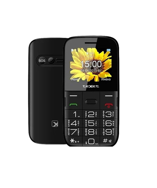 Мобильный телефон Texet TM-B227, черный - купить по выгодной цене в ...