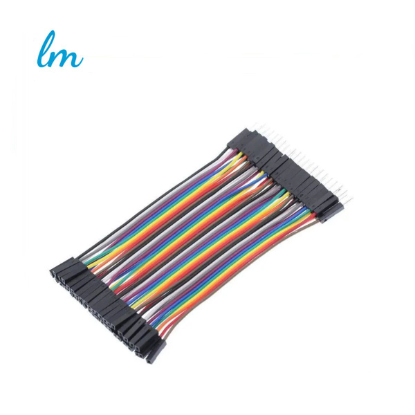 Провода перемычки Dupont 10 см по 40 шт папа мама для Arduino Stm32 Nodemcu Raspberry Pi