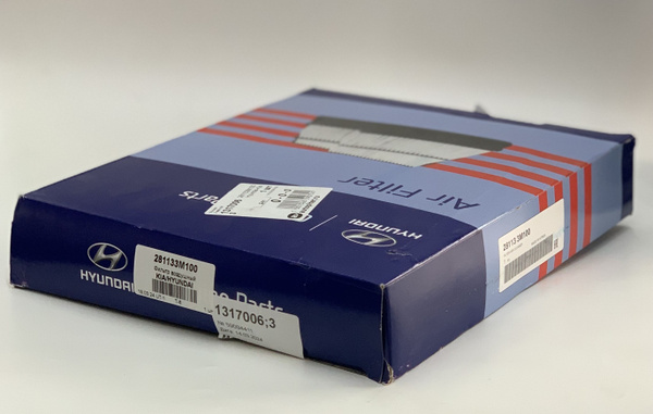 Hyundai Фильтр воздушный Пылевой арт. 281133M100, 1 шт. купить на OZON ...