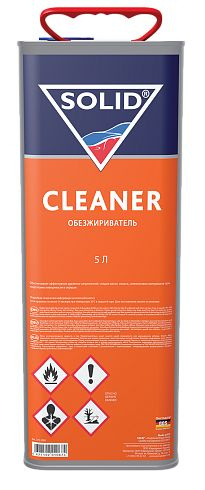 SOLID CLEANER очиститель силикона(обезжириватель) 5 литров купить на ...