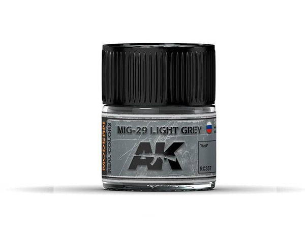Акриловая лаковая краска AK Interactive Real Colors. MIG-29 Light Grey ...