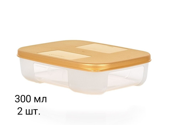 Контейнер пищевой Tupperware, 145*105*35, объем 300 мл - купить по ...