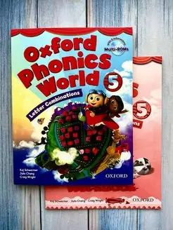 Комплект Oxford Phonics World 5 Level 5 Student Book+ WB+ CD - купить с ...