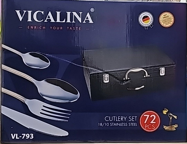 Vicalina Набор столовых приборов, 72 предм. - купить с доставкой по ...