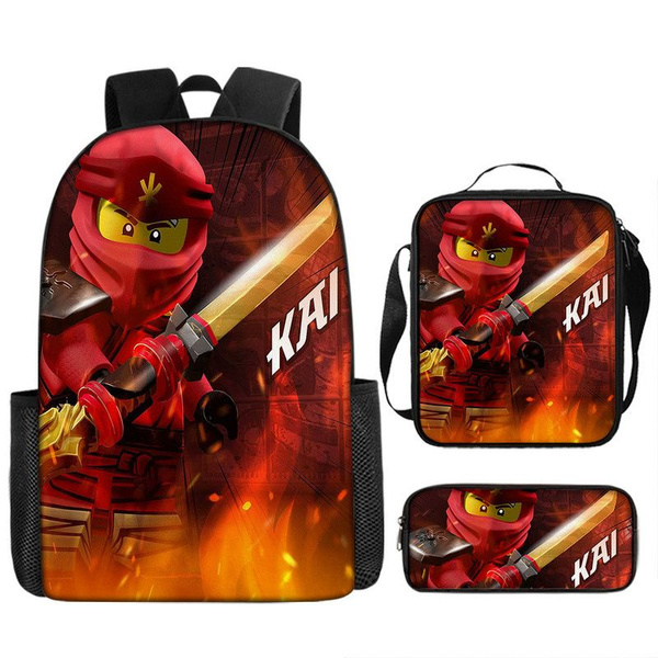 MUMOU Рюкзак для школьников,набор 3 в 1,Ninjago Ниндзяго - купить с ...
