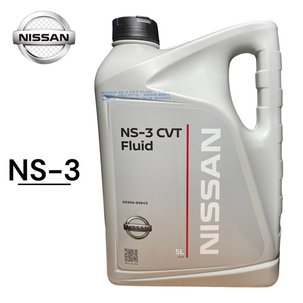 Трансмиссионное масло Nissan NS-3 CVT Fluid 5 л - купить по выгодной ...